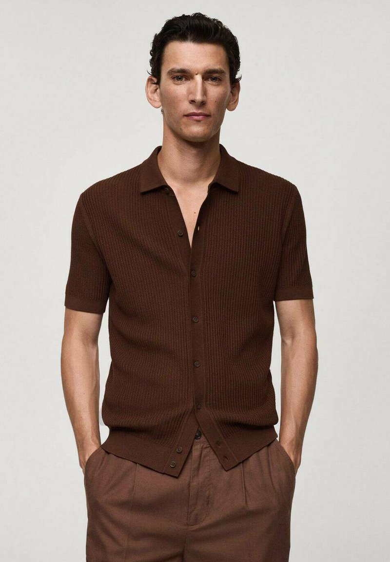 Mango Camisa - cognac/coñac - Zalando.es