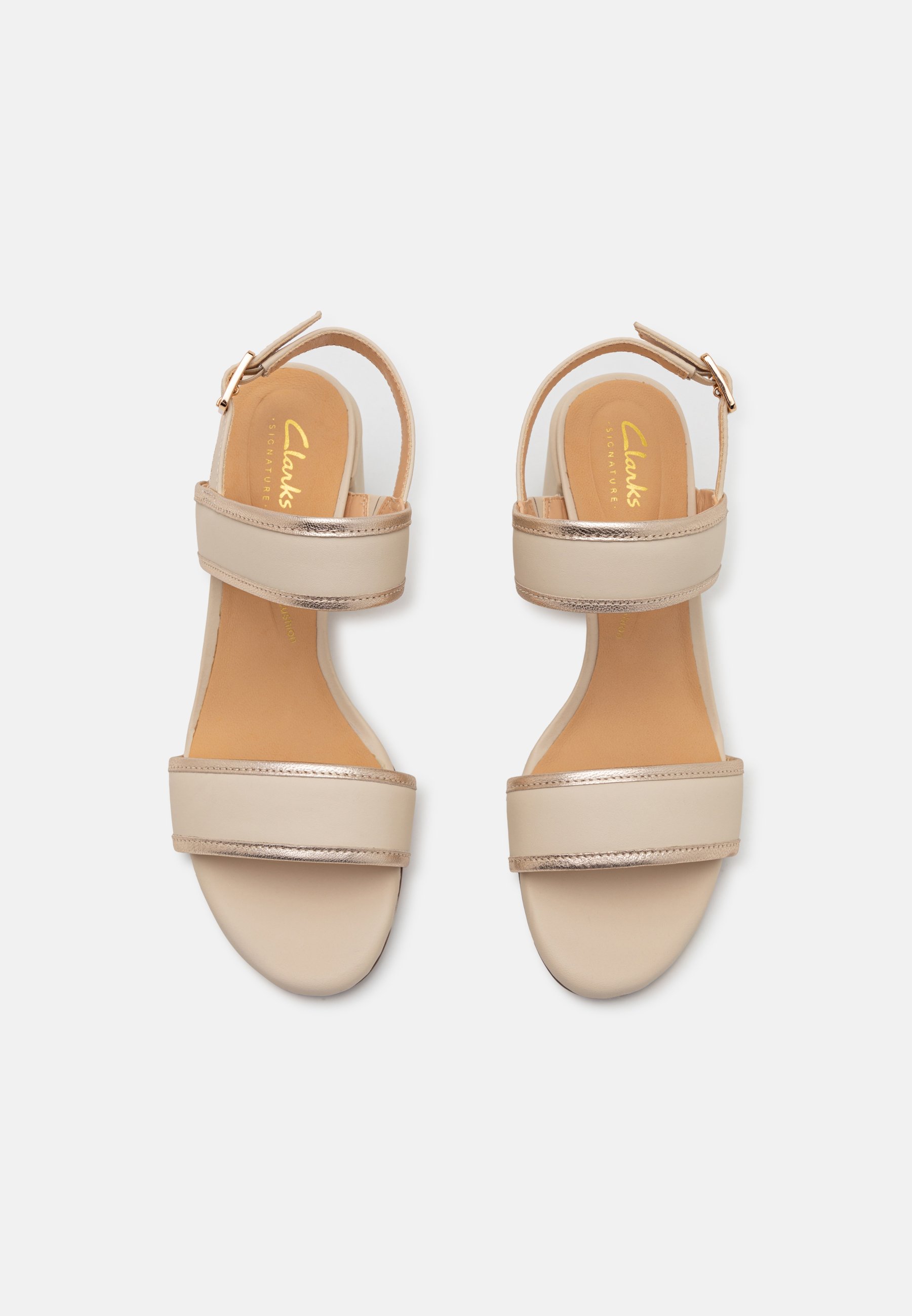 Clarks elastic sandals store