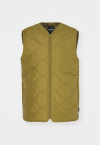 Only & Sons ONSART QUILT LINER VEST - Waistcoat - olive drab/olive ...