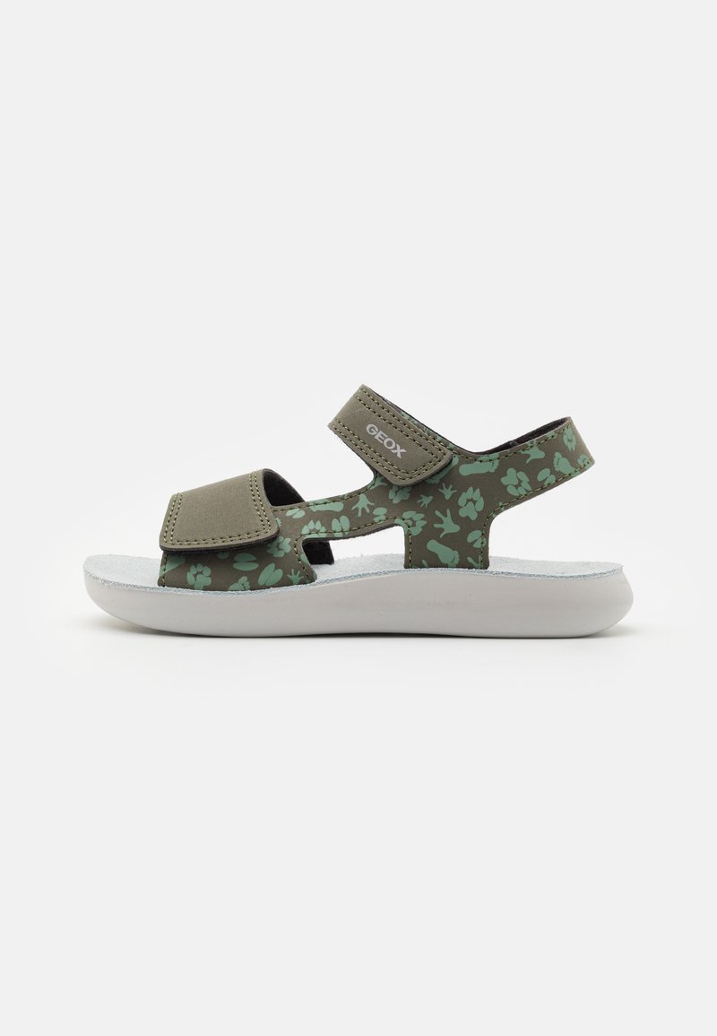Geox LIGHTFLOPPY - Sandales - military/green/kaki - ZALANDO.FR
