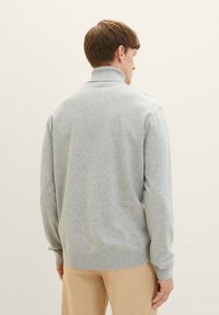 TOM TAILOR Sweatshirt - grey heather melange/grau - Zalando.de