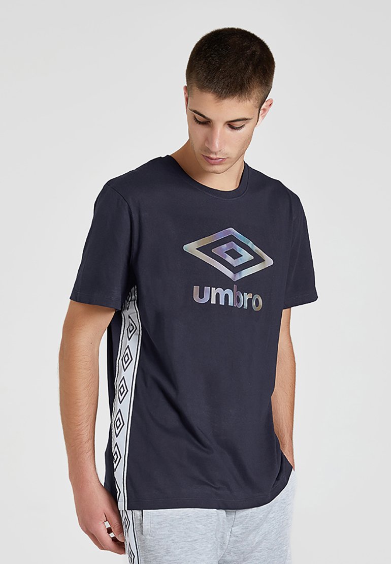 Umbro T-shirt imprimé - blu navy/bleu - ZALANDO.FR