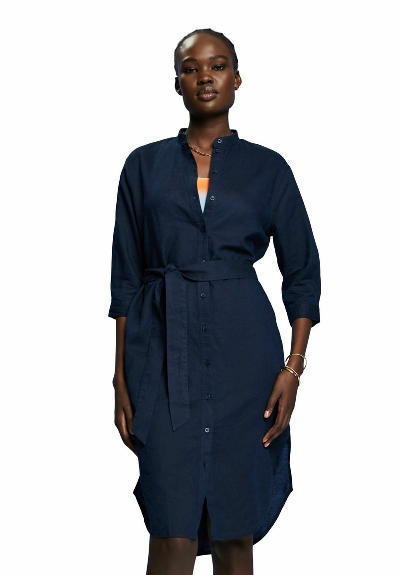 Esprit Shirt dress - navy/dark blue - Zalando.de