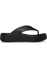 Crocs GETAWAY - Chanclas de dedo - black/negro metalizado - Zalando.es