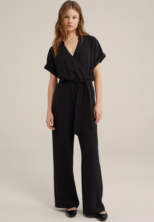 Mango CHARLIE - Jumpsuit - black/schwarz - Zalando.ch
