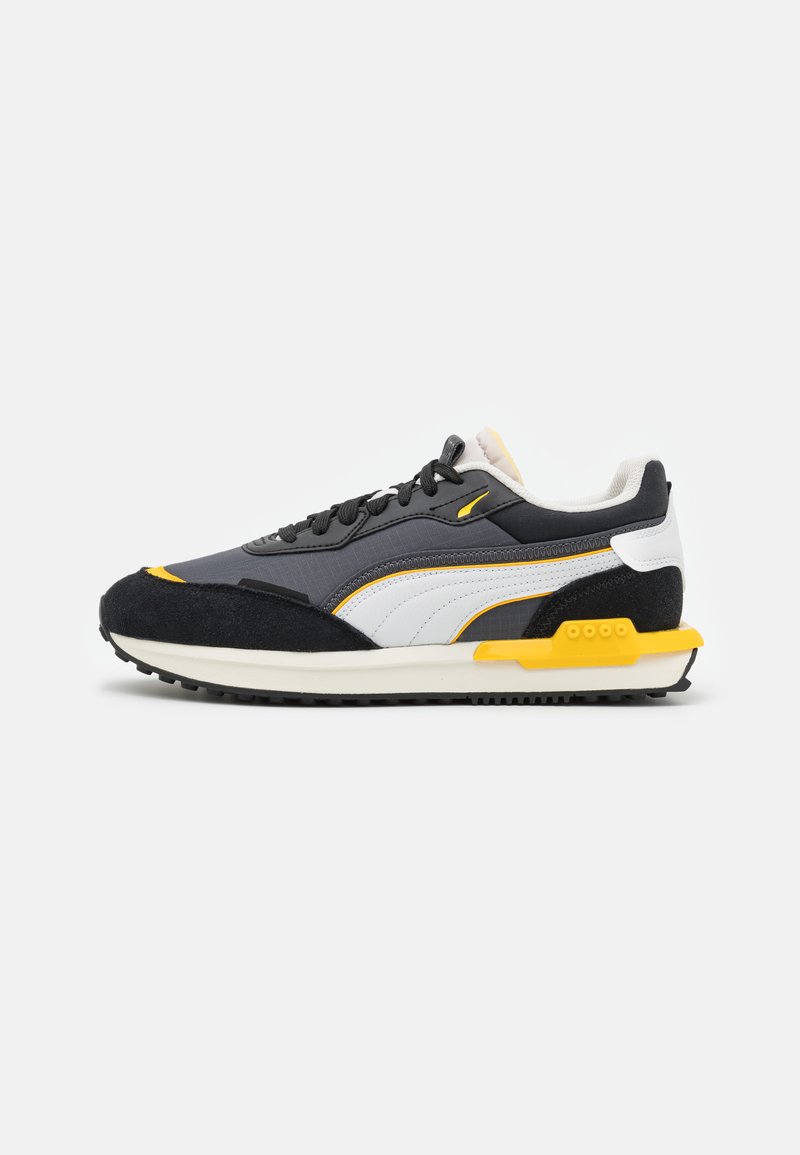 Puma CITY RIDER UNISEX - Sneakersy niskie/czarny - Zalando.pl
