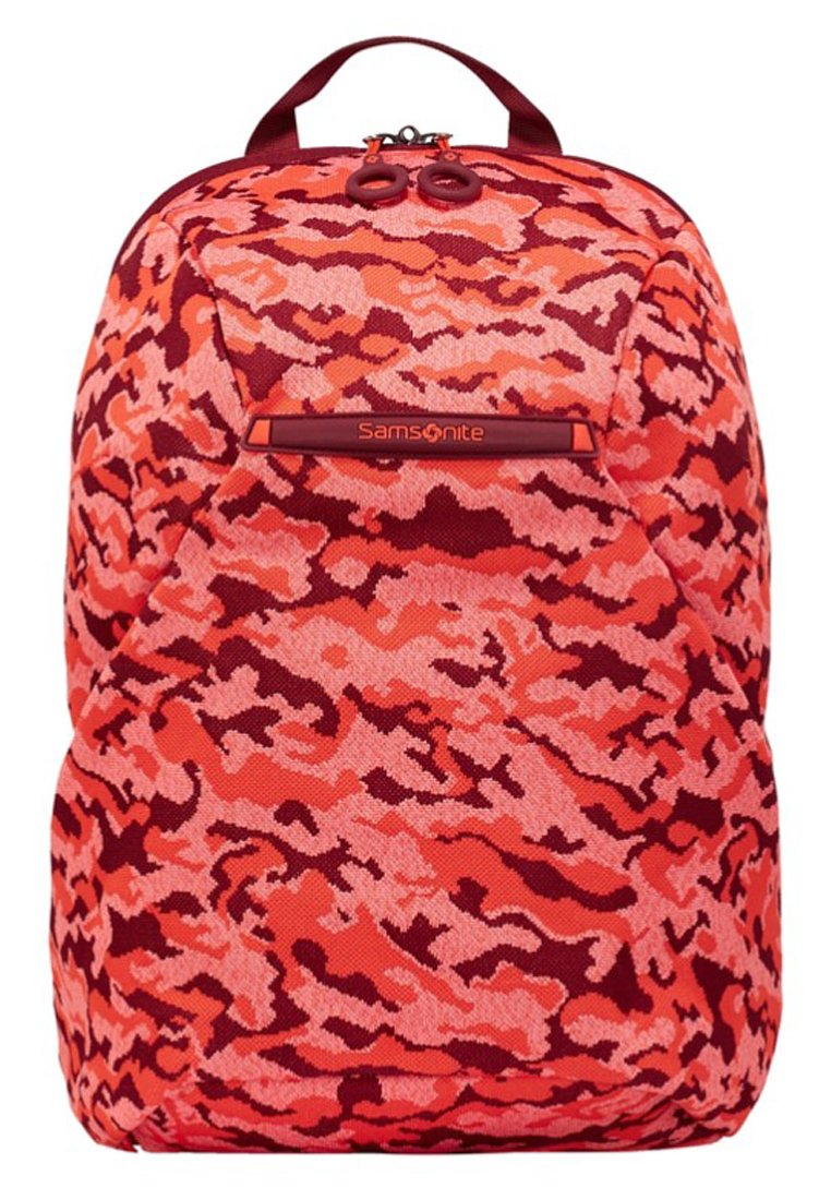 Samsonite NEOKNIT - Tagesrucksack - fluo red/orange-meliert - Zalando.de