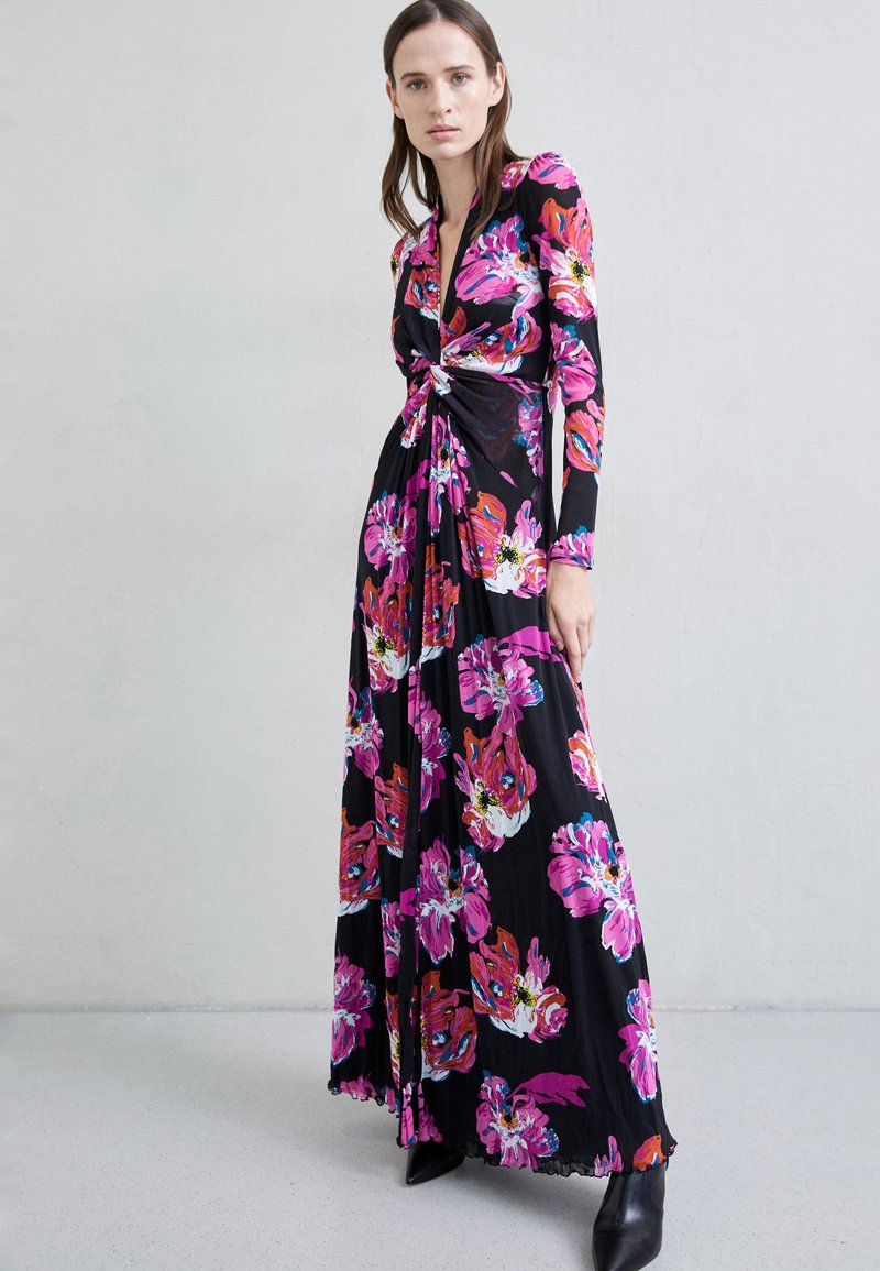 Diane von Furstenberg KASSIA DRESS - Maxi-jurk - painted blossom pink/paars - Zalando.nl