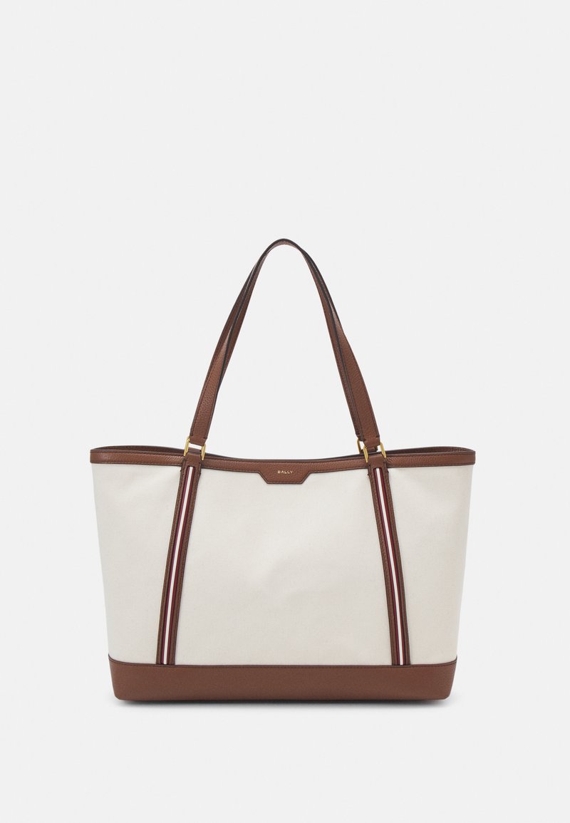Bally CODE L SET - Shopper - natural/cuero/oro/wit - Zalando.be