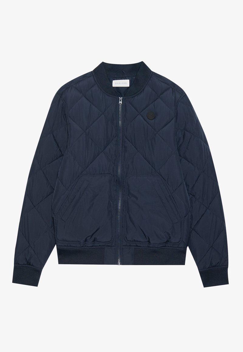 Pier One Bomber Jacket - dark blue - Zalando