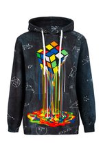 Mr. GUGU & Miss GO RUBIK S CUBE - Sweat à capuche - grey/multicolore ...