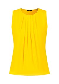 zero MIT RUNDHALSAUSSCHNITT - Top - misted marigold/gelb - Zalando.at