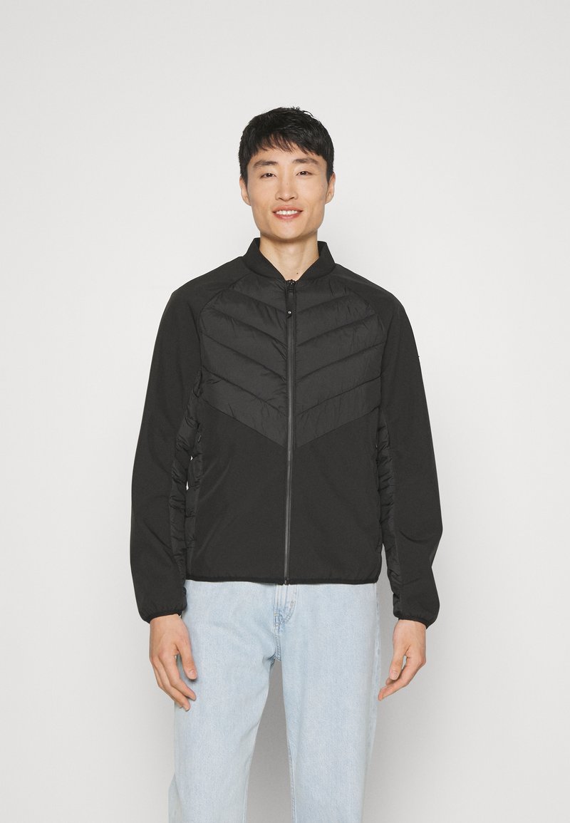 TOM TAILOR DENIM PADDED JACKET - Bomber Jacket - black - Zalando.ie