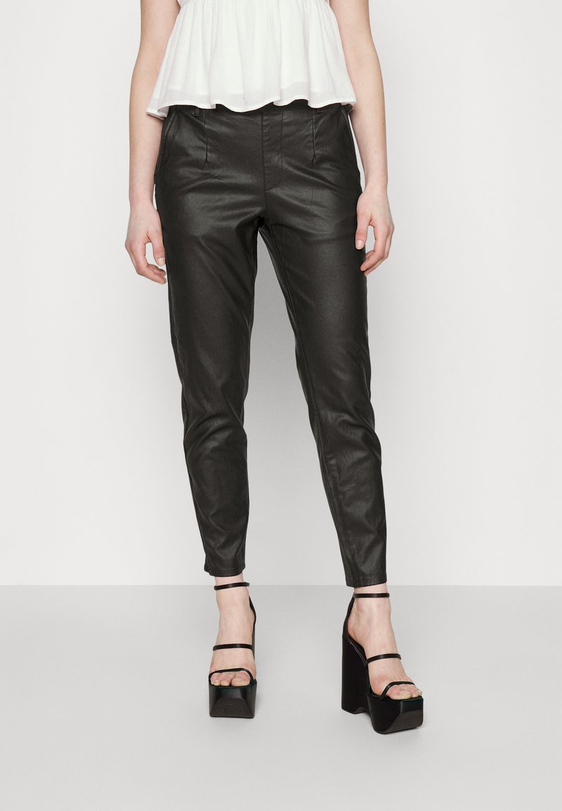 Object OBJBELLE LISA PANT - Stoffhose - black/schwarz - Zalando.ch