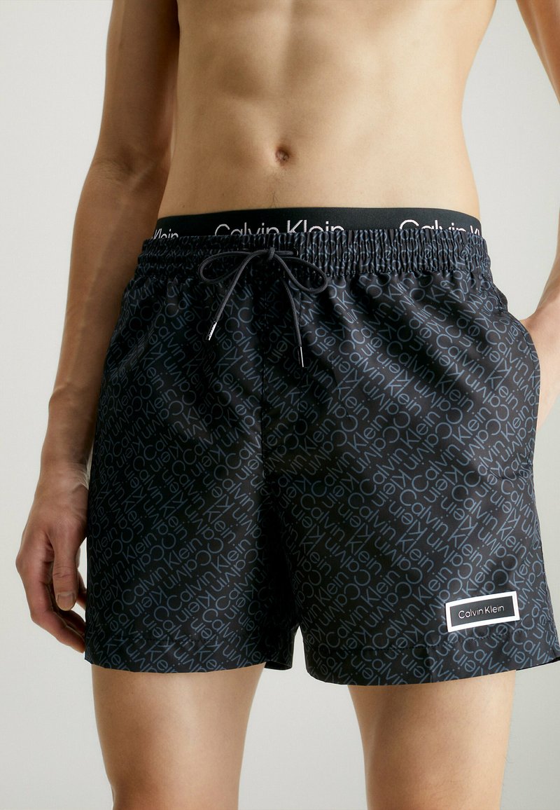 Calvin Klein Swimwear DOUBLE WAISTBAND CORE SOLIDS - Surfshorts ...
