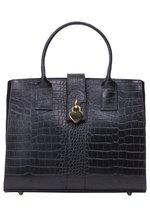 usha USHA BLACK LABEL HANDBAG NOWLES - Handtasche - schwarz - Zalando.at