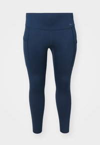 Nike Performance Leggings - armory navy/blue - Zalando.co.uk