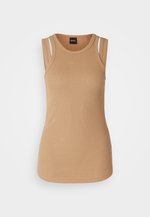 BOSS C ELIT - Top - light pastel brown/beige - Zalando.ch