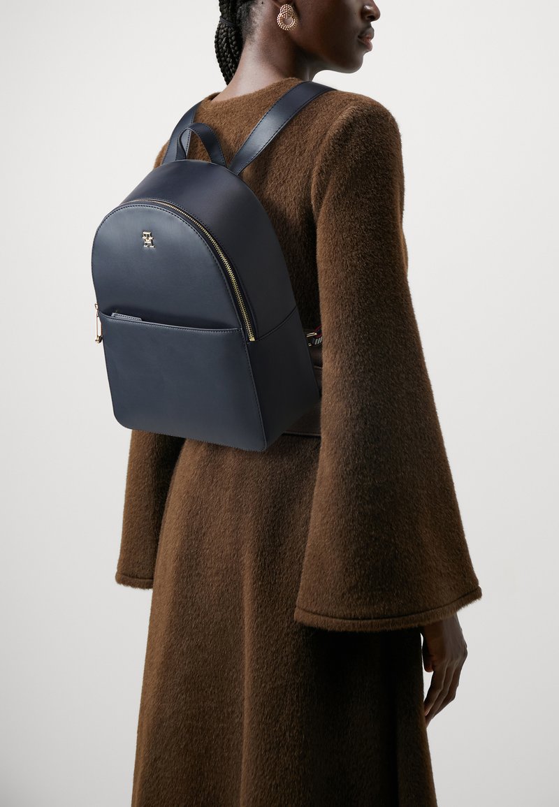 Tommy Hilfiger FRESH BACKPACK CORP - Rugzak - space blue/donkerblauw ...