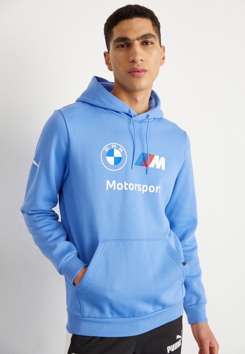 Puma BMW MMS HOODIE - Hættetrøje - blue skies/sort - Zalando.dk
