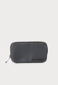 Salomon ESSENTIALS CASE UNISEX - Wash bag - turbulence/monument/green ...