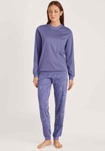 Calida NIGHT LOVERS MIT BÜNDCHEN SET - Pyjama set - twilight purple ...