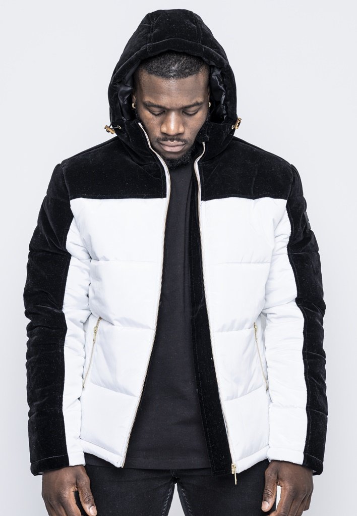 LA ROSA Dunjacka - black white/svart - Zalando.se