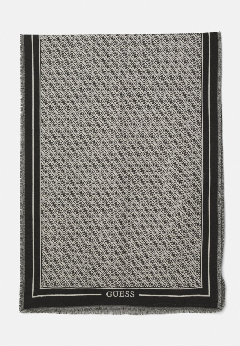 Guess MITO SCARF UNISEX - Scarf - black/white/black - Zalando