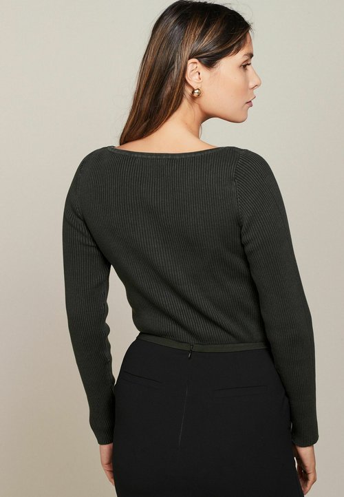 Stradivarius OPEN BACK - Body - black/musta - Zalando.fi