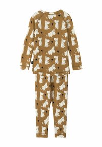 Reima THERMO SET MOOMIN TRIVSAM - Pyjama set - peanut brown/brown - Zalando