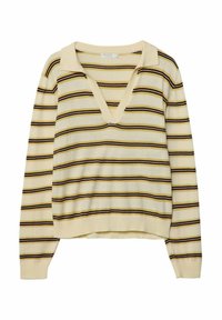 Stradivarius STRIPED - Poloshirts - light yellow/lysegul - Zalando.dk