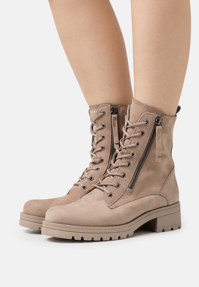 Gabor Comfort Lace-up ankle boots - sand - Zalando.ie