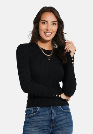 Cache Cache MIT KNÖPFEN - Jersey de punto - noir/negro - Zalando.es