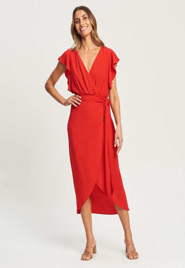TUSSAH SCARLET - Robe de jour - red/rouge - ZALANDO.FR