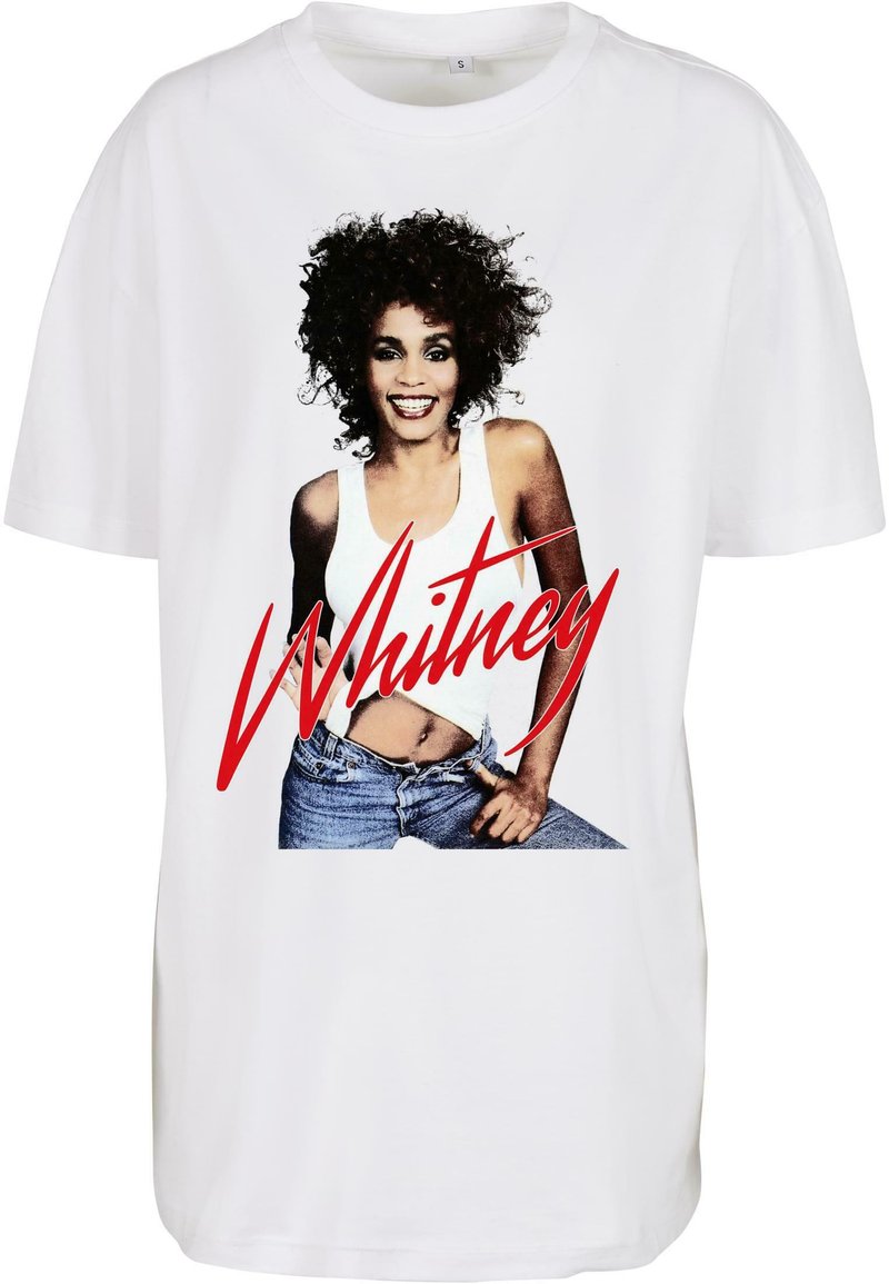 Merchcode WHITNEY - T-shirt print - white/wit - Zalando.nl