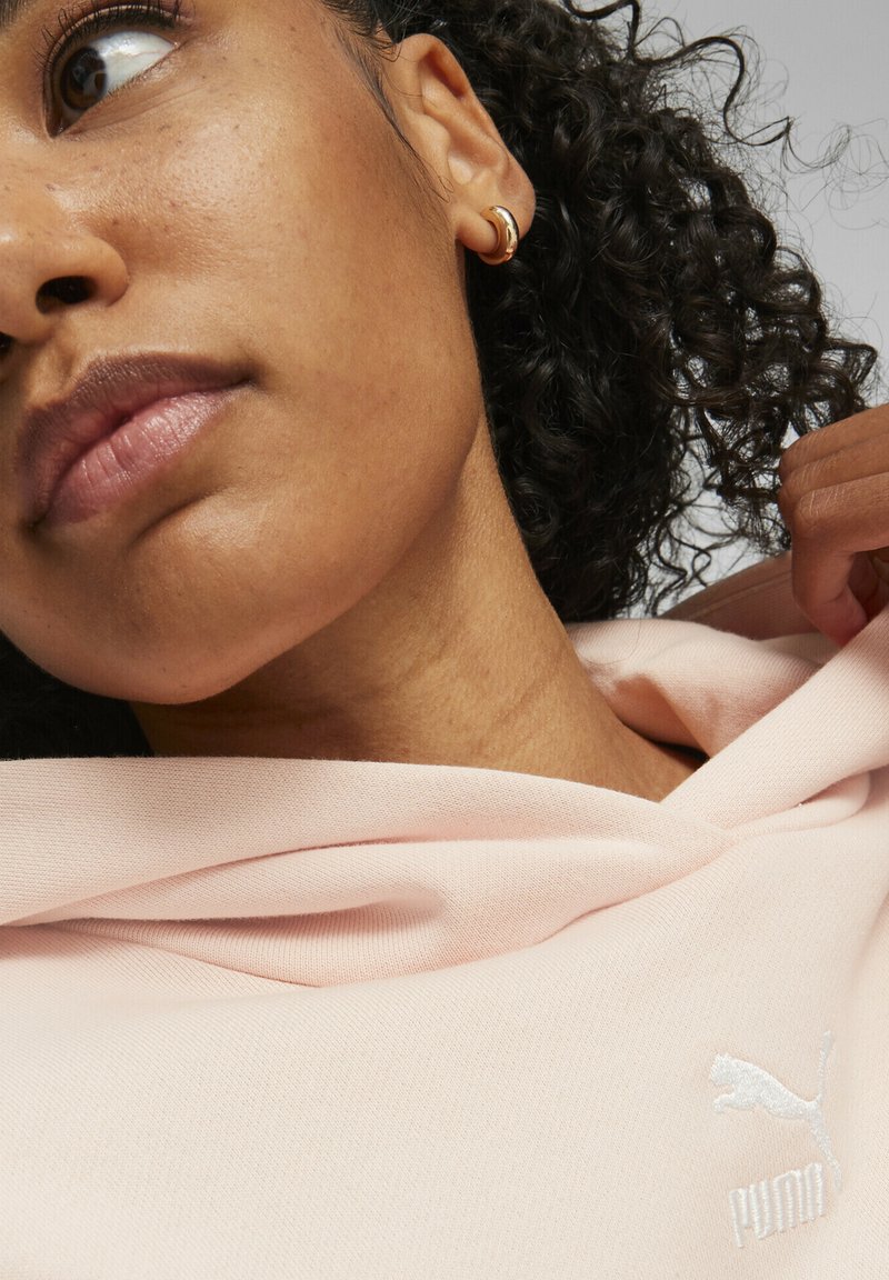 Puma CLASSICS - Sweat à capuche - rose dust/rose - ZALANDO.FR