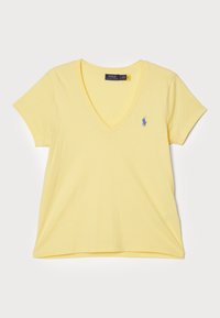 Polo Ralph Lauren NEW SHORT SLEEVE - Basic T-shirt - corn yellow/yellow ...