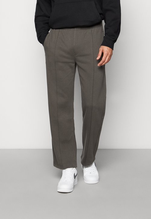 Weekday KEN TRACKPANTS UNISEX - Stoffhose - black/schwarz - Zalando.ch