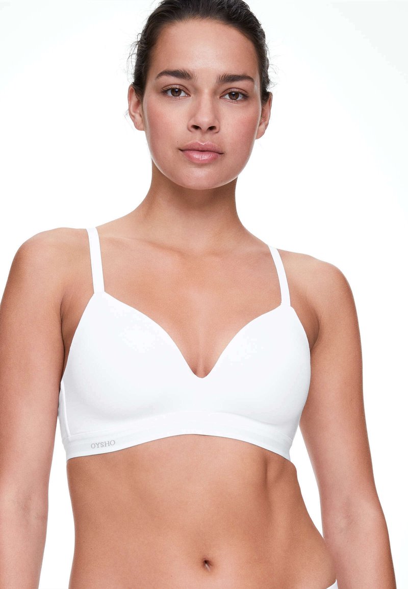 OYSHO FULL-COVERAGE - Triangel BH - white/weiß - Zalando.at