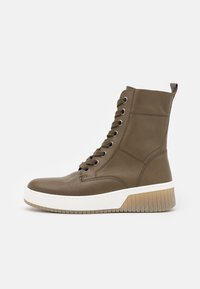 Gabor Platform ankle boots - tundra/dark green - Zalando.ie