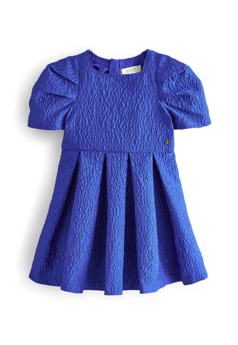 Baker by Ted Baker BAKER BY TED BAKER BLUE CLOQUE DRESS - Vestido de ...