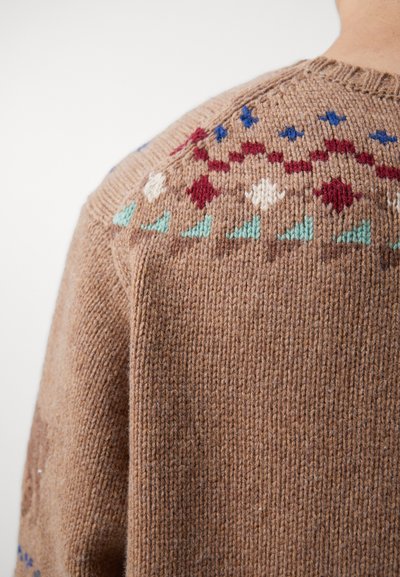 Polo Ralph Lauren POLO X ELEMENT WOOL SWEATER - Pullover - blue/bleu ...