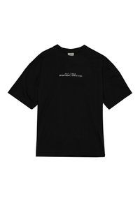 HALO GRAPHIC BOXY - Print T-shirt - black - Zalando