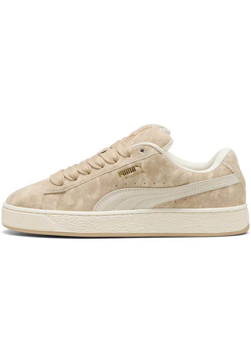 Puma WASHED OUT SNEAKERS - Sneaker low - light sand warm white team ...