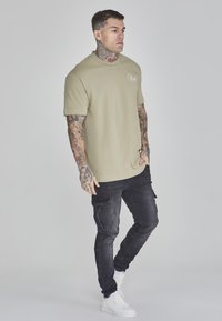 SIKSILK GRAPHIC - T-Shirt print - khaki - Zalando.de