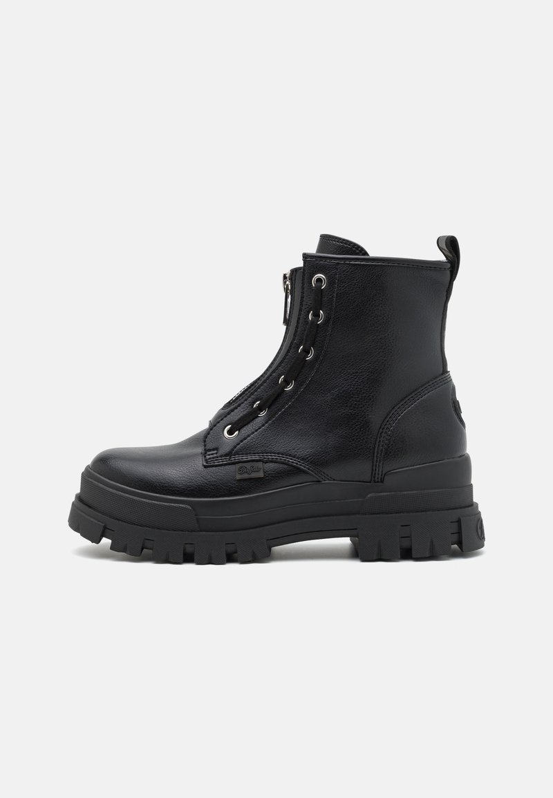 Buffalo ASPHA ZIP - Veterboots - black/zwart - Zalando.nl