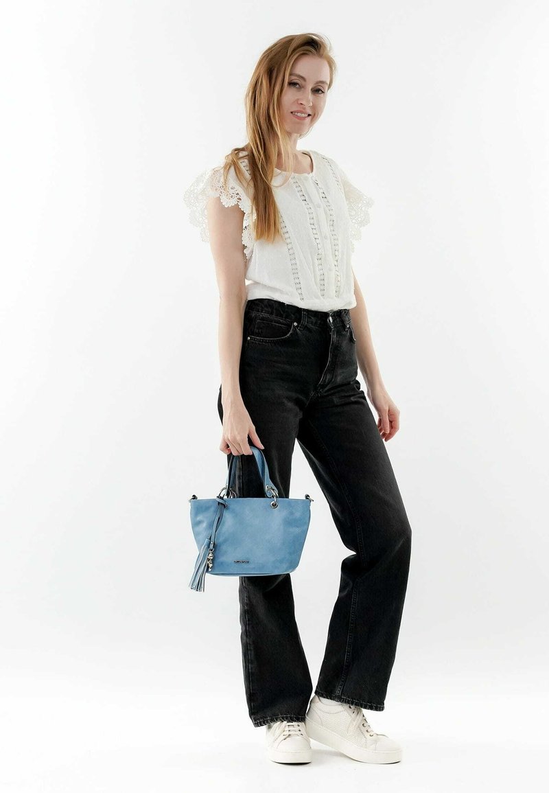 Emily & Noah Handtasche - smokeblue/stone-blue denim - Zalando.at