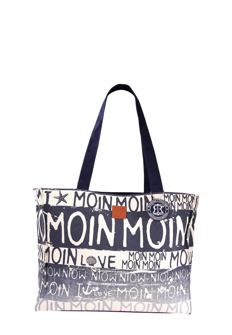 Robin Ruth MOIN KOLLEKTION - Tote bag - blau weiß/blue - Zalando