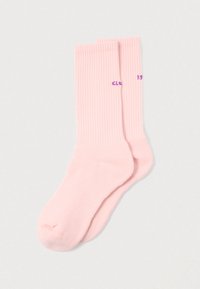 CLOSED PATCH SOCKS - Socks - blush pink/light pink - Zalando