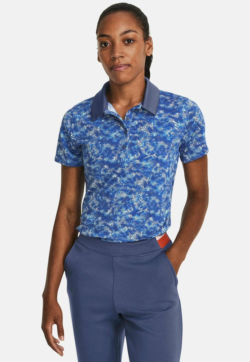 Under Armour PLAYOFF - Polo - hushed blue/azul - Zalando.es